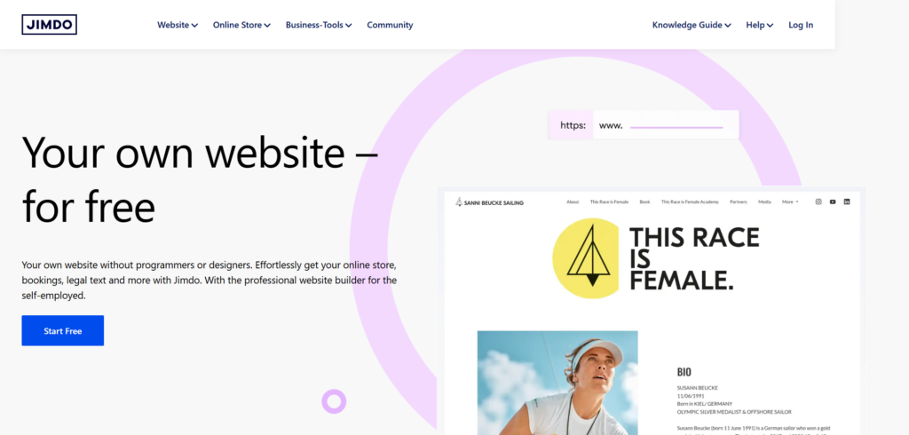 Jimdo - Free Usage, Rating & Alternatives 2025